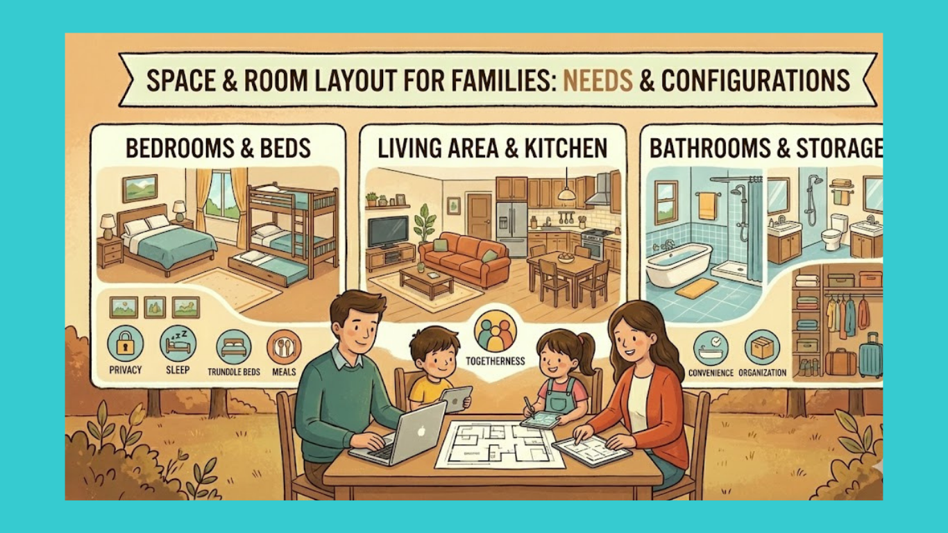 How Much Family Accommodation Space Do Families Need for Travel ...